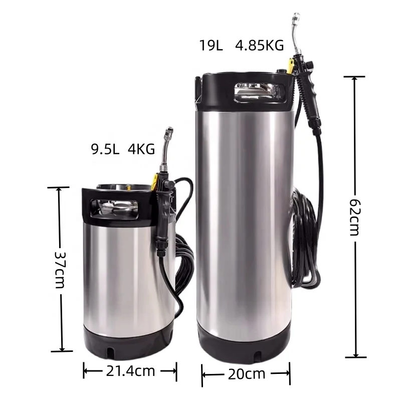 High Pressure Spray Trigger Tank Watering Sprayer Heavy Duty Spray ...