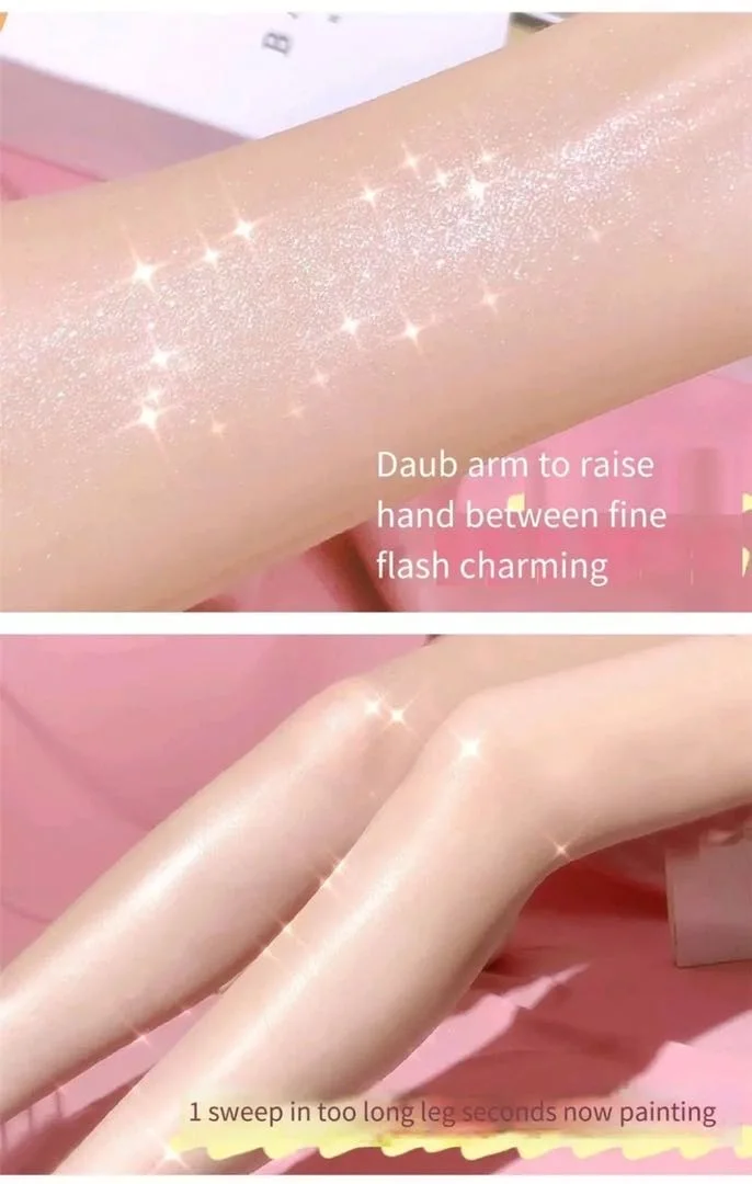 Mack Andy Pink Peach Highlight Ball - Loose Powder Glitter