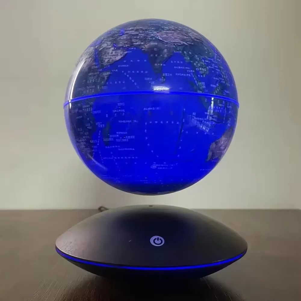 Suspended Geography Floating Electronic Maglev World Educational Globe ...