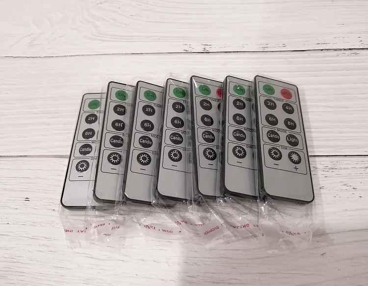 10 Buttons Rf Remote Control Mini Rf Led Controller Customized Remotes ...