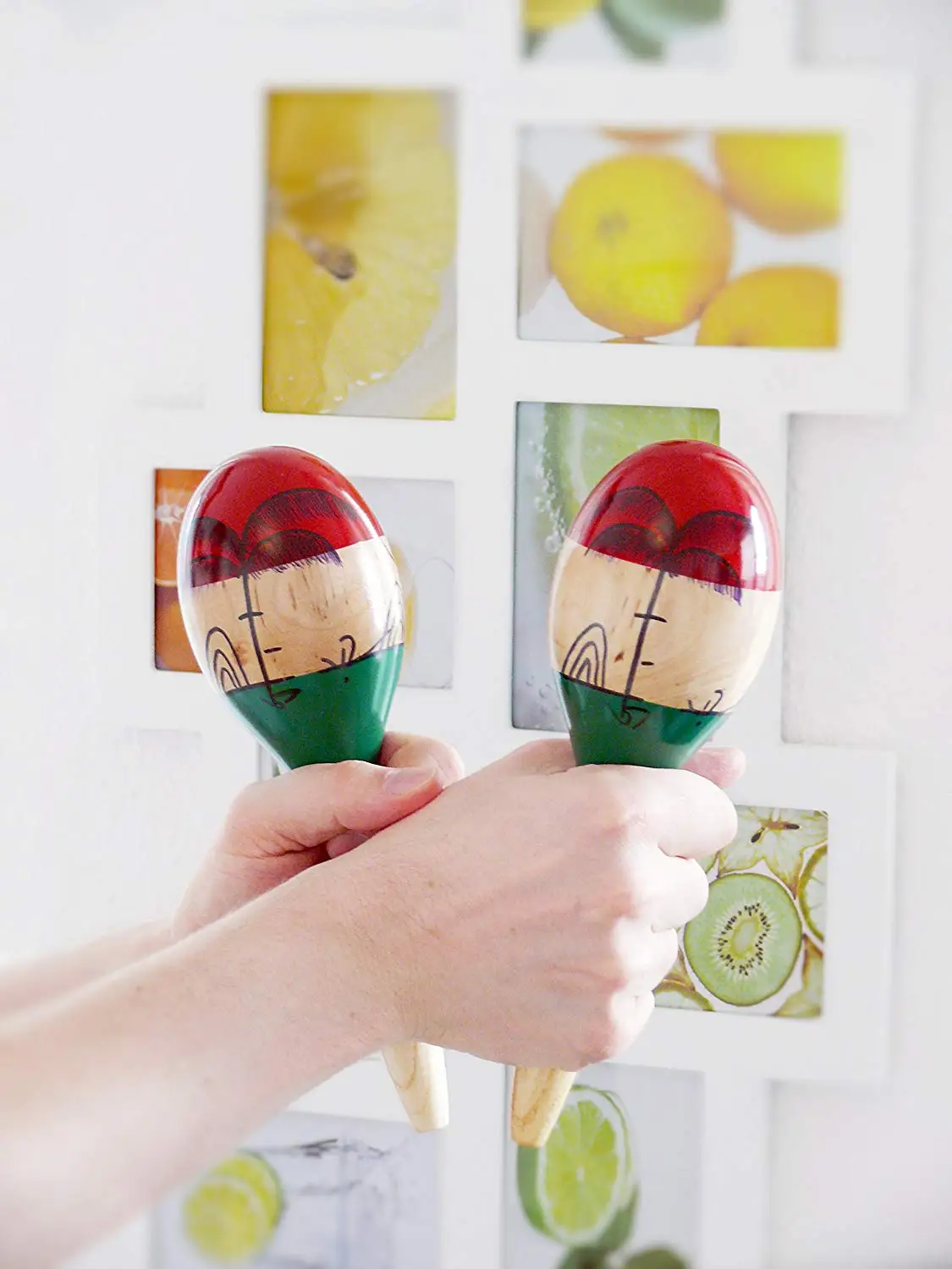 Wood Rumba Shakers Latin Hand Percussion Great Musical Instrument ...