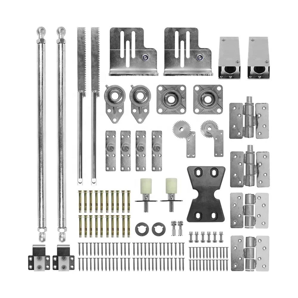 Bi-folding Gate Hardware Kit - 1.3M to 1.6M Automatic Swing