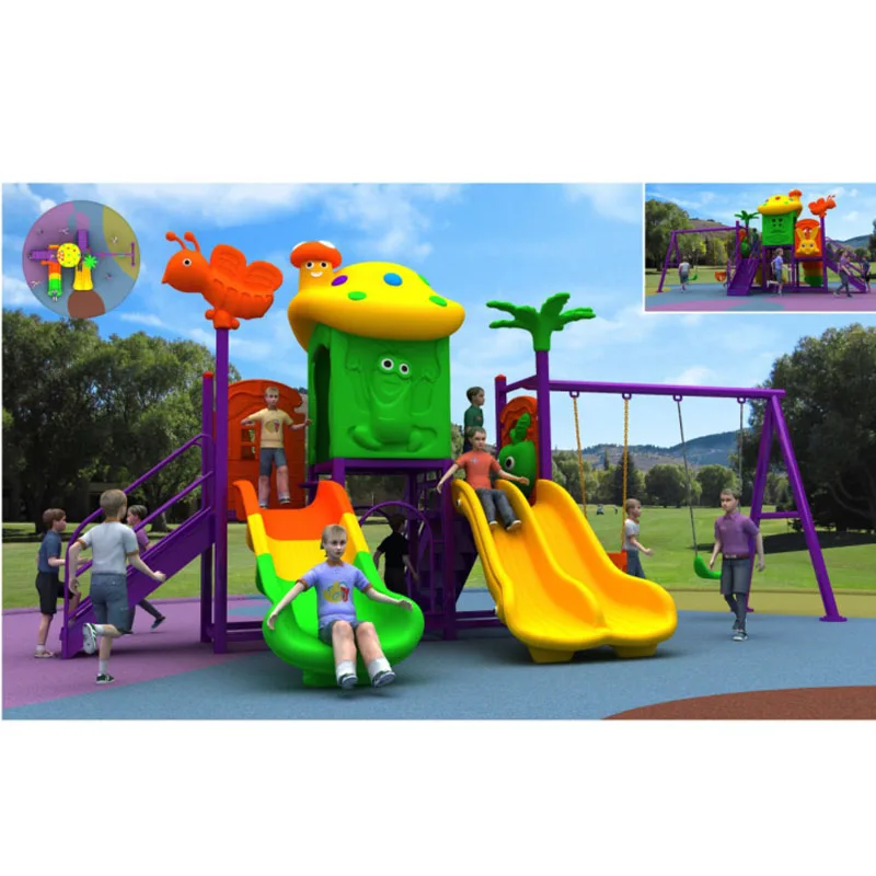 Amusement Public Park Facilities Outdoor Slide Playground Tube Tunnel ...