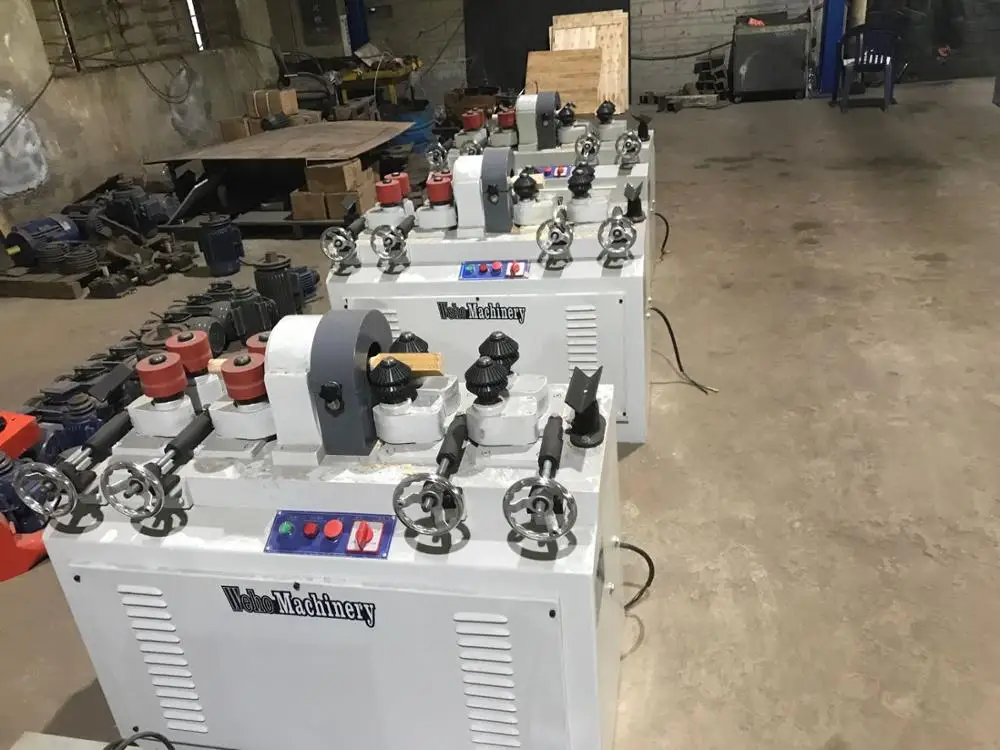 Wood Round Pole Planer Machine MW9080 - High Productivity