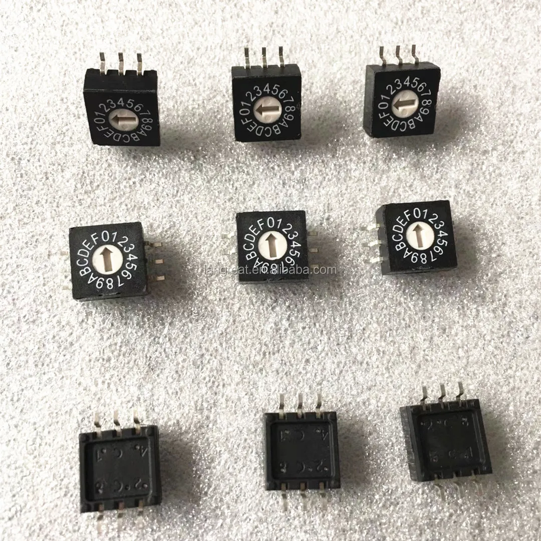 Smd And Dip Rotary Coding Knob Switch - Buy Smd Rotary Switch,Knob ...