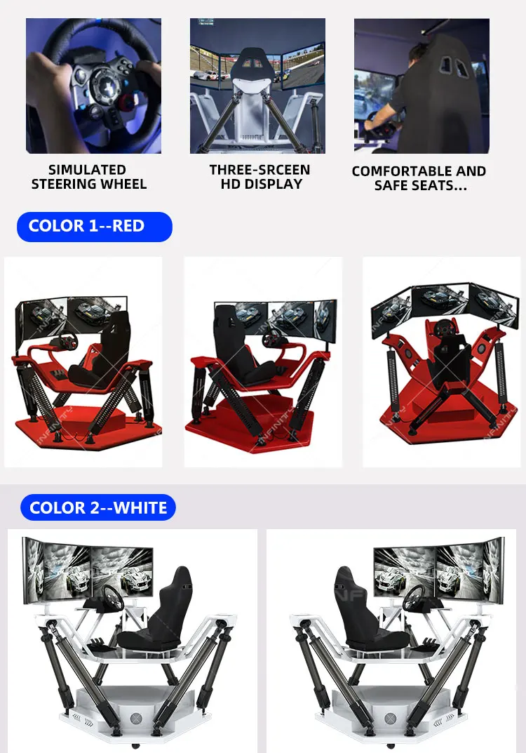 6dof Racing Simulator - Ultimate Driving Experience