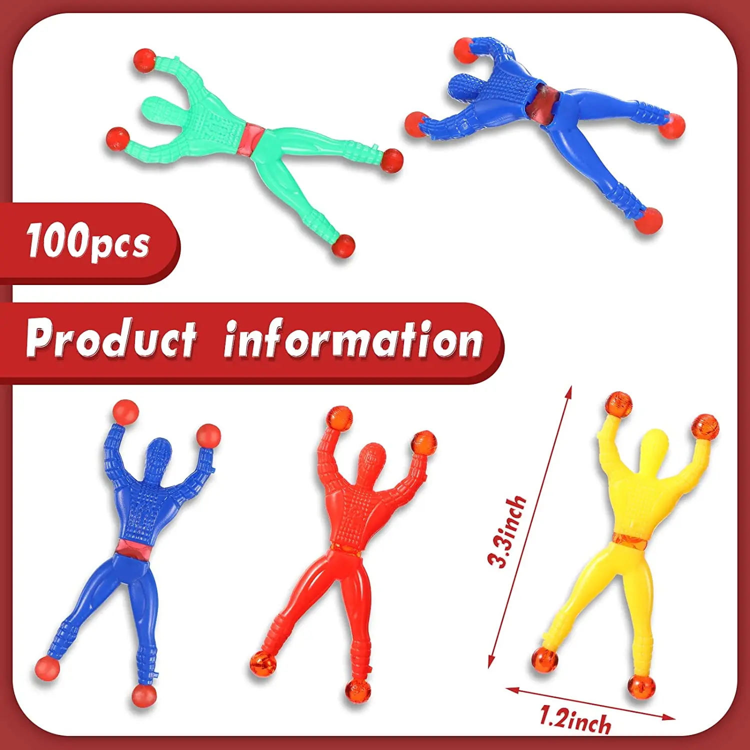 Spiderman Wall Climbing Toy - Fun for Kids & Anti Stress