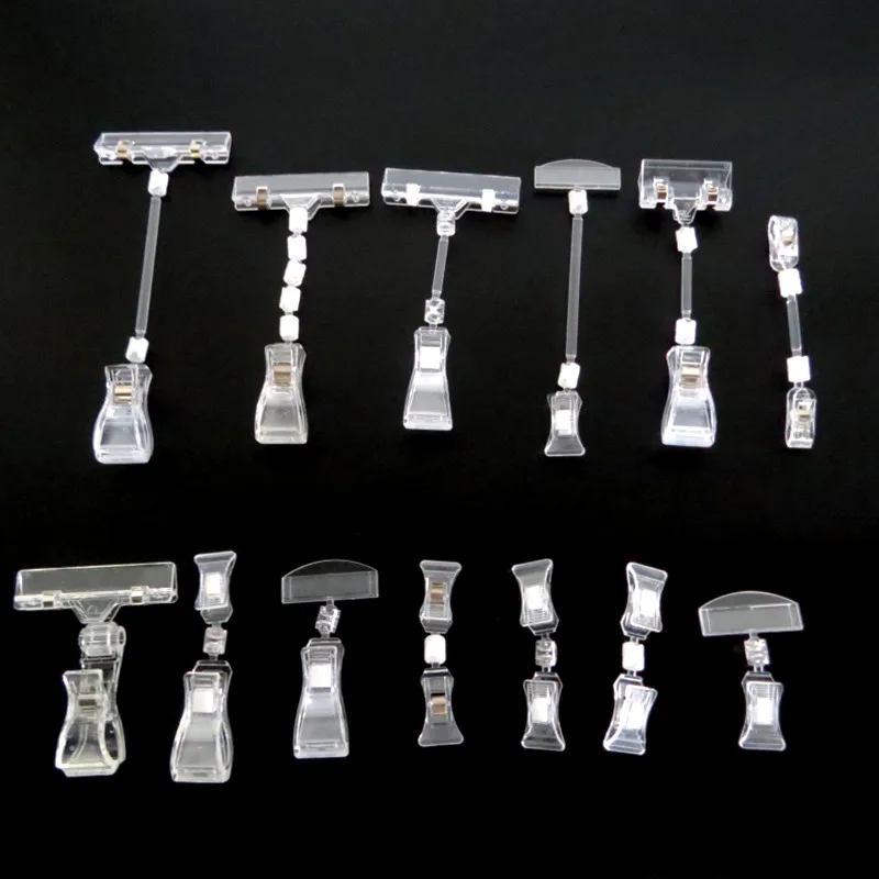 Clip-on Sign Holder - Efficient Price Tag Display