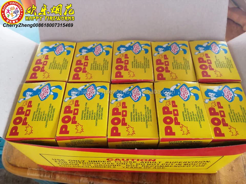 Chinese Safest Party Toy Novelty Pyro Fireworks Pop Fun Snaps T8500 Pop ...