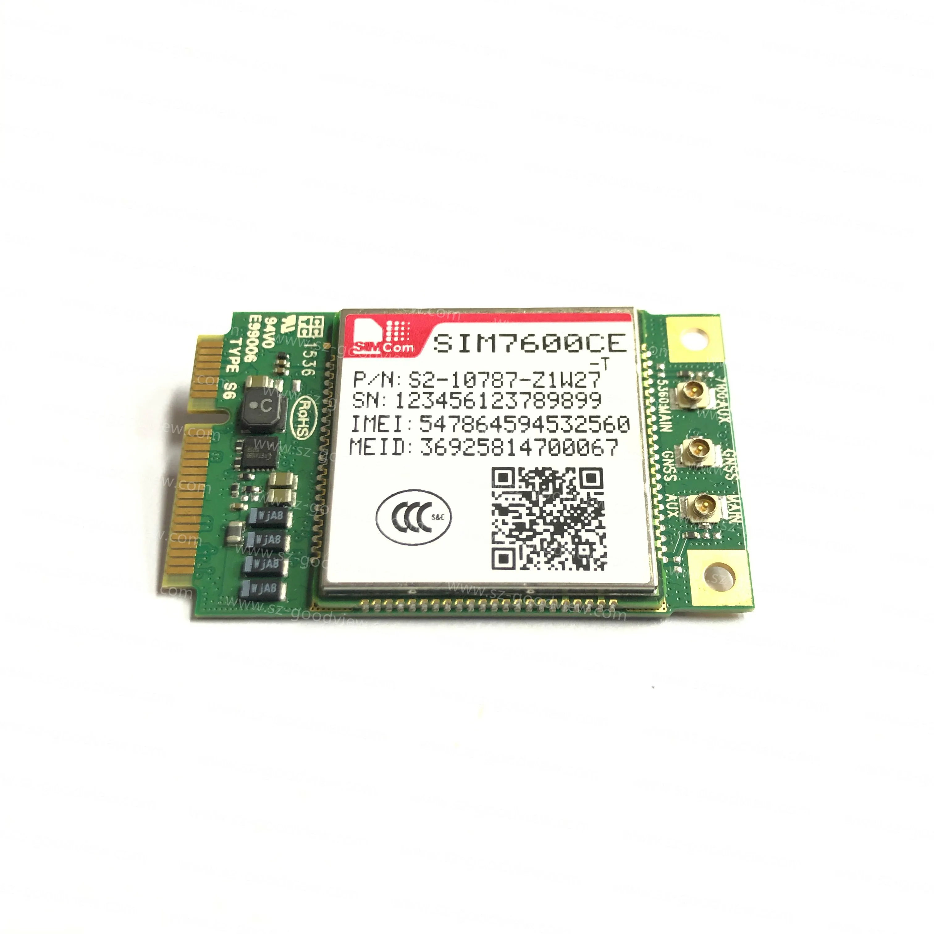 Original New Simcom Sim7600ce-t Pcie 4g Wireless Networking Equipment - Buy Simcom Sim7600ce-t ...