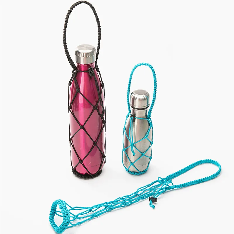 Wholesale Foldable Paracord Rope Bottle Holder - Durable & Versatile