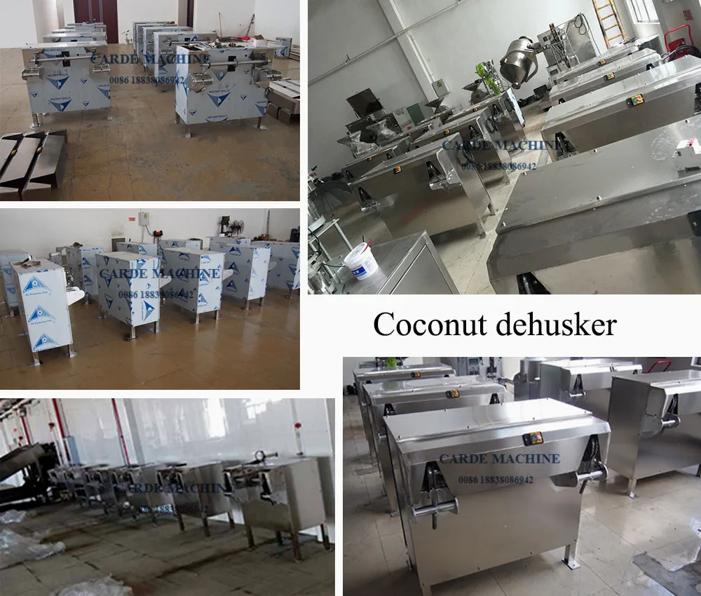 Manual Coconut Dehusker Desheller Husk Remover Coconut Brown Skin ...