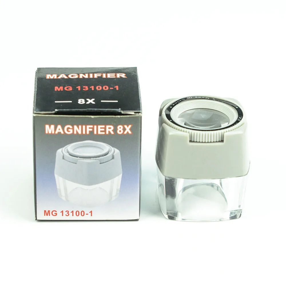 MG13100-1 8x42mm Cylinder Magnifier - Portable Magnifying Glass
