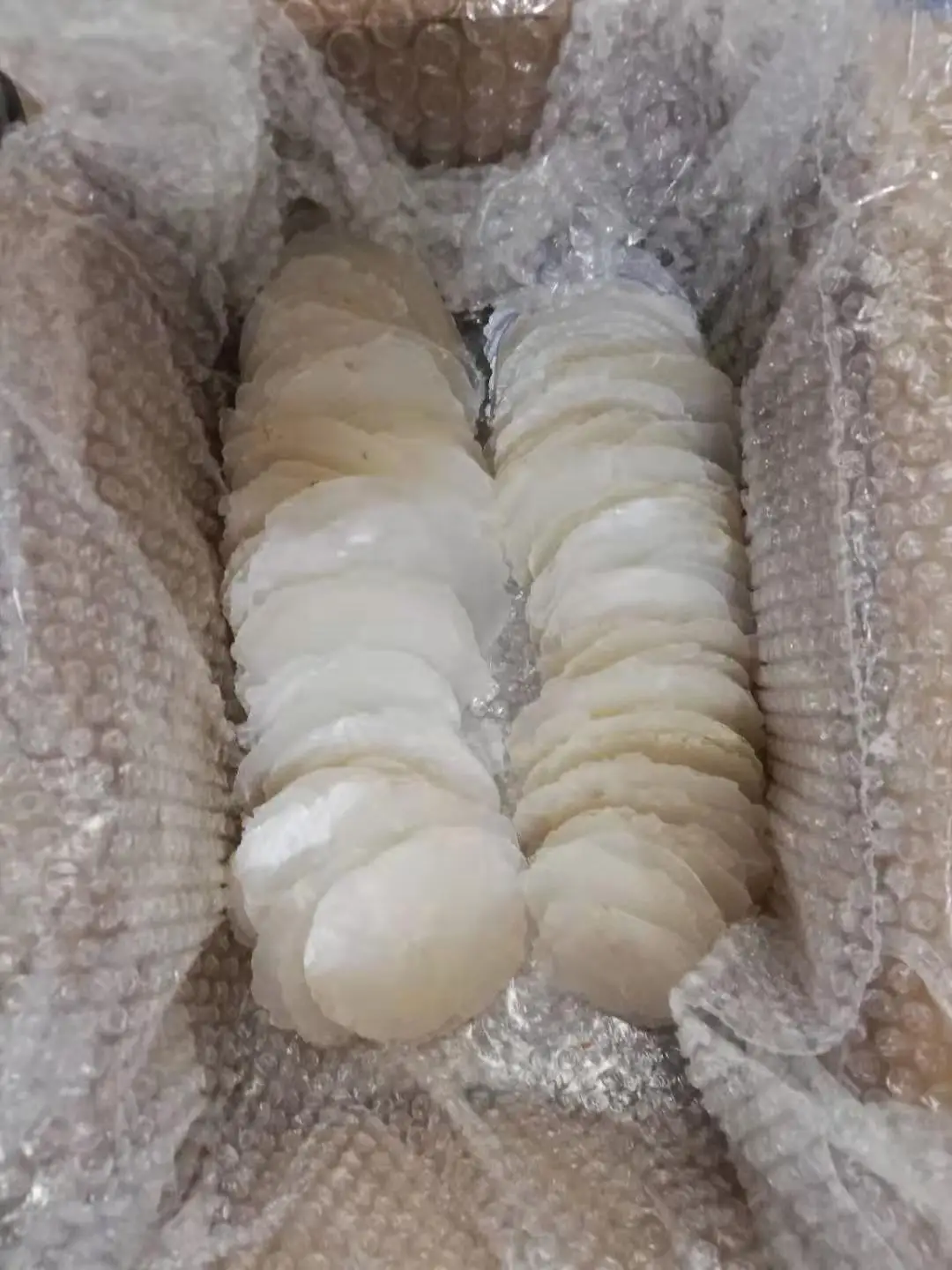 Round Natural Capiz Seashells White Color Capiz Shell For Diy - Buy ...