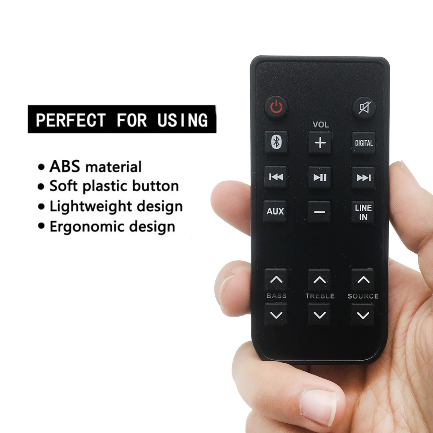 Remote Control for RCA Soundbar System - Efficient Use