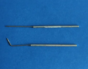 Lab Use Metal Handle Straight Or Angled Mounted Teasing Needle ...