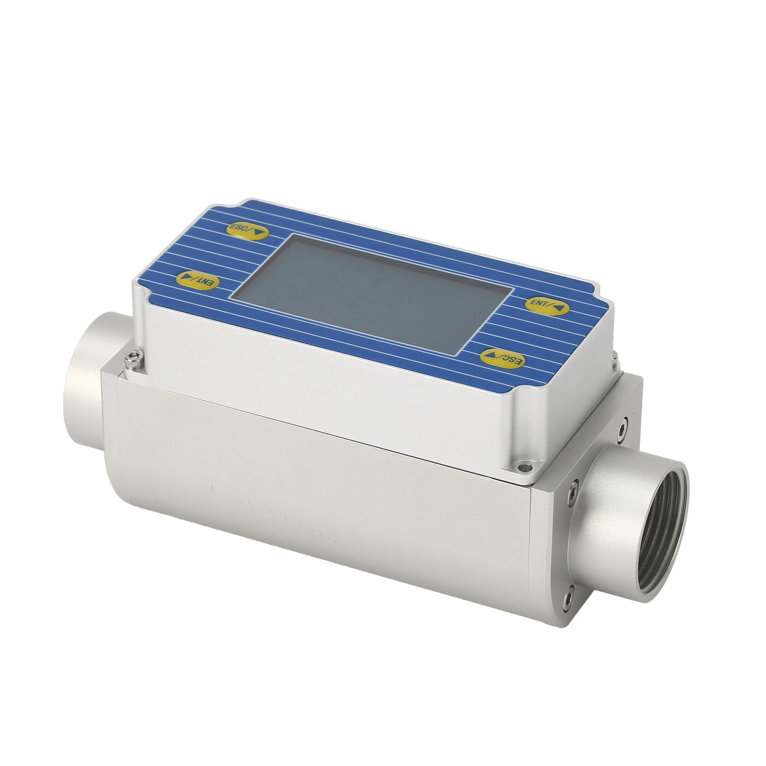 Miniature Oxygen Compressed air Nitrogen Flow Meter , 4-20mA /rs485 Output Gas Mass Flow Meter ...