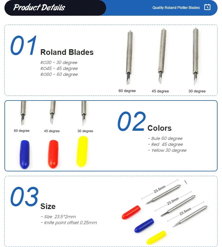 Famous 30 45 60 Degree Blades Holder Plotter For Roland - Buy Blade ...