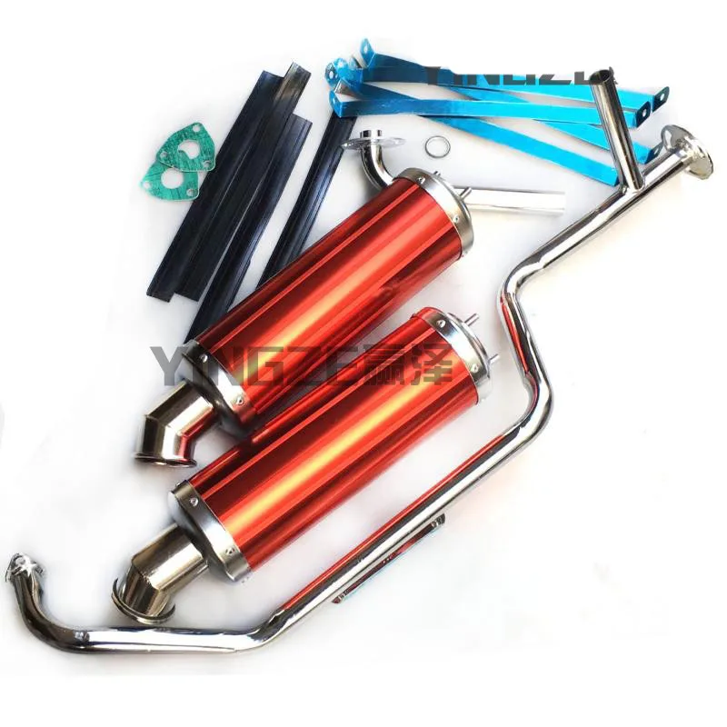 GY6 150CC Exhaust Muffler Pipes for Go Kart & ATV Repair