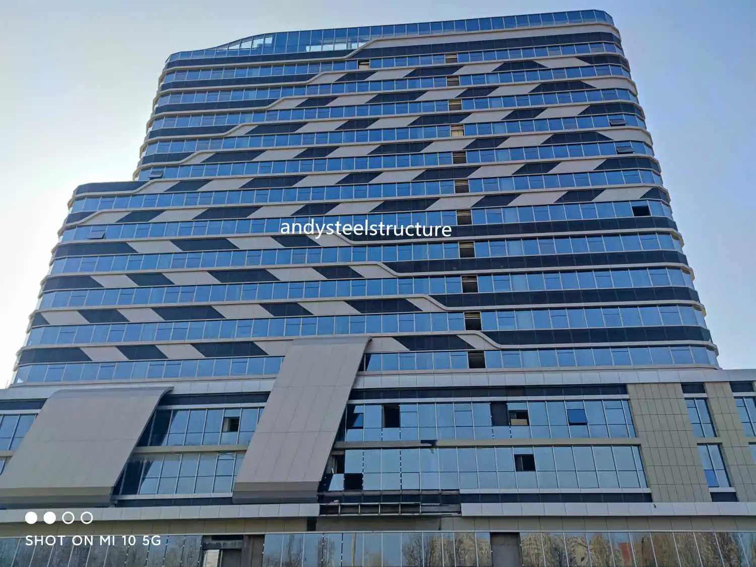 High Rise Exterior Curtain Wall Office / Shopping Mall Building ...