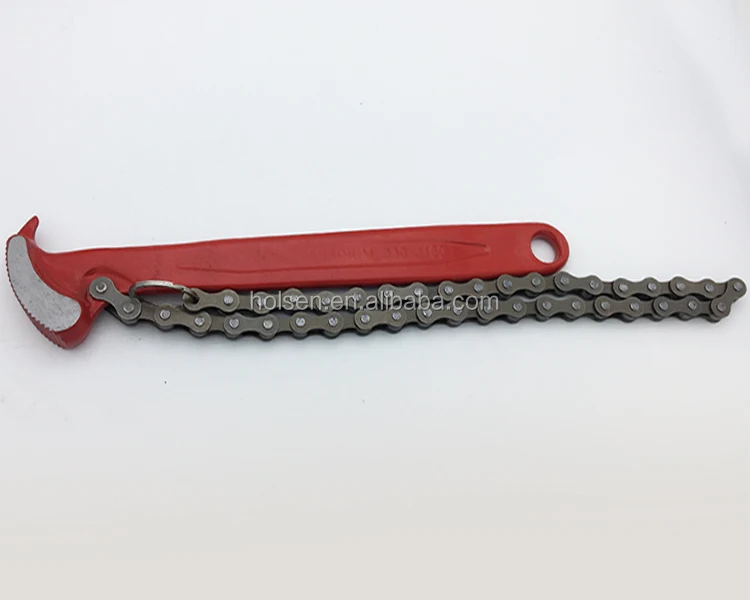 Holsen 10 Inch Pipe Chain Tongs Wrench - Buy Pipe Wrench Sizes,Chain ...