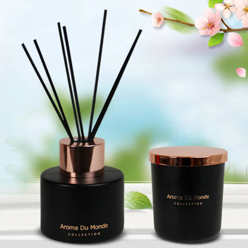 Mescente Luxury Aroma Fragrance Reed Diffuser And Scented Candles Gift ...
