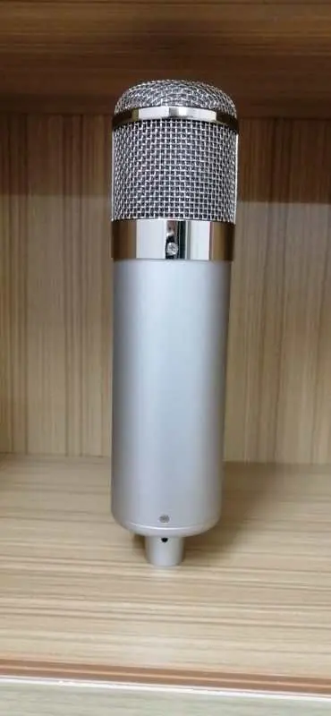 U47 Microphone Body - Silver Nickel Chrome Plated for DIY