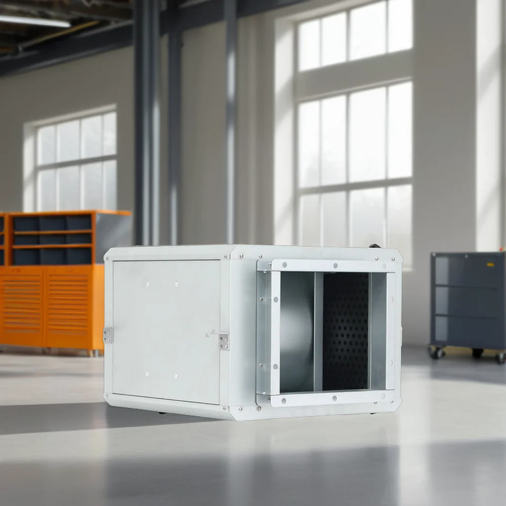 Large Industrial Box Fan Iron Material Ventilation Equipment with AC ...