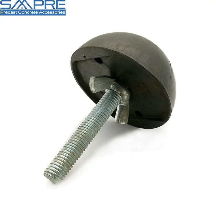 1.3t-32t Rubber Recess Former For Spherical Head Lifting Anchor For Prestressed Concrete Anchor ...