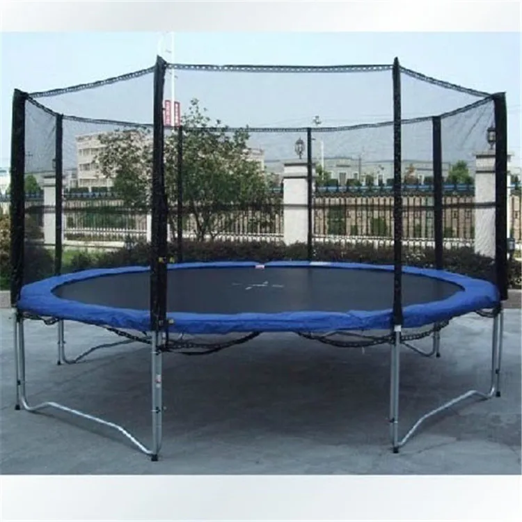 Long Hexagon 6ft Eurotramp Bounce 15ft Interactive Round 16ft Tumble ...