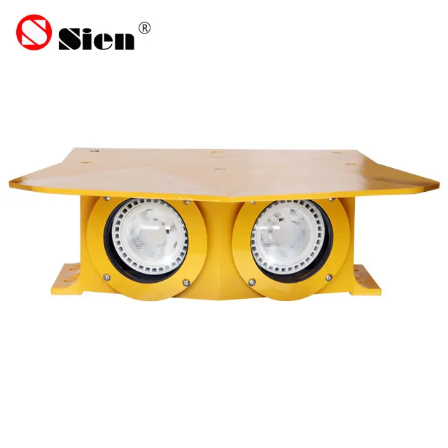 LED Helipad Flood Light - 360° Aviation Obstruction Lights