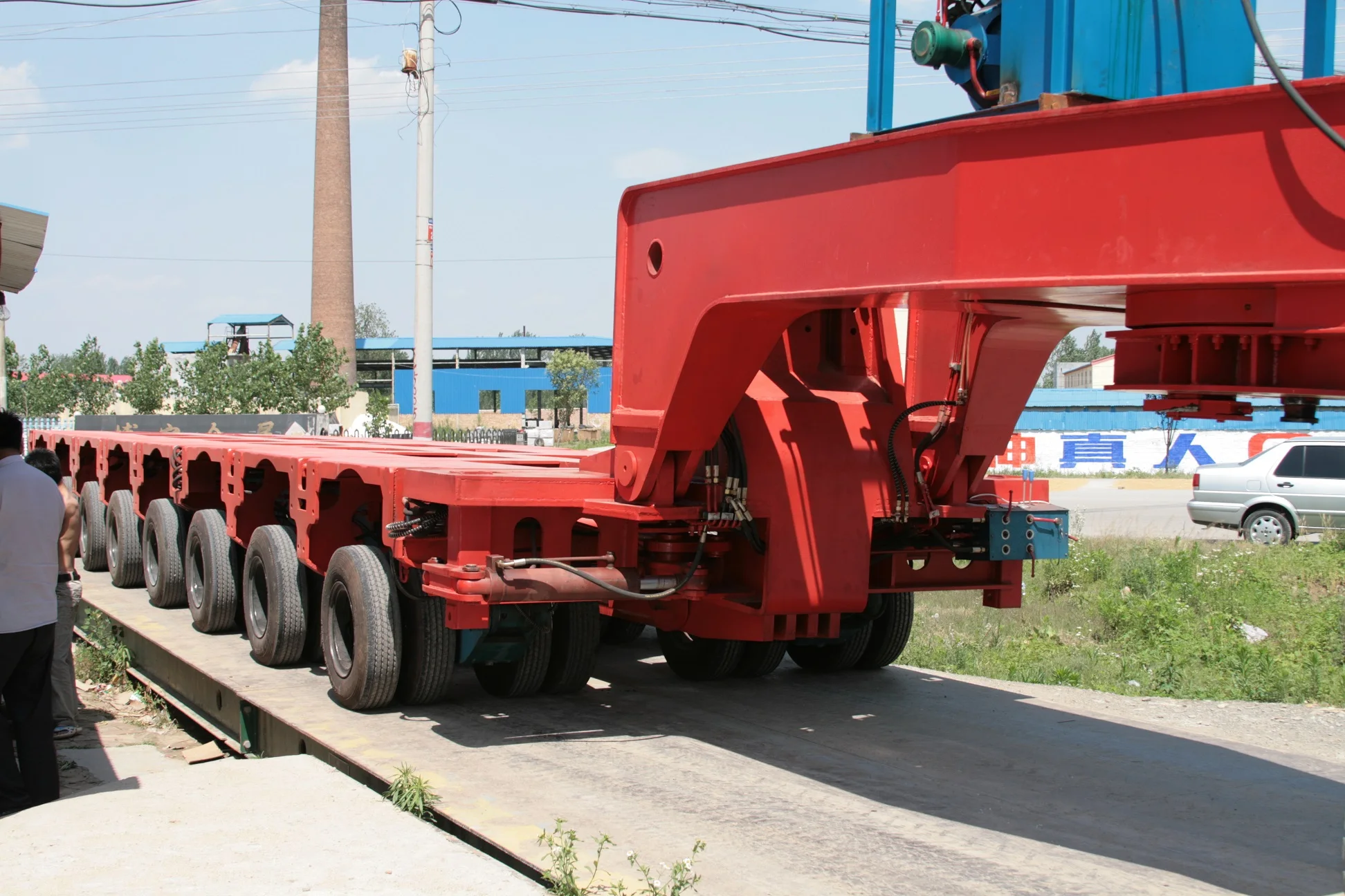 Goldhofer Type 300 Tons Capacity Hydraulic Multi Axle Low Bed Self ...