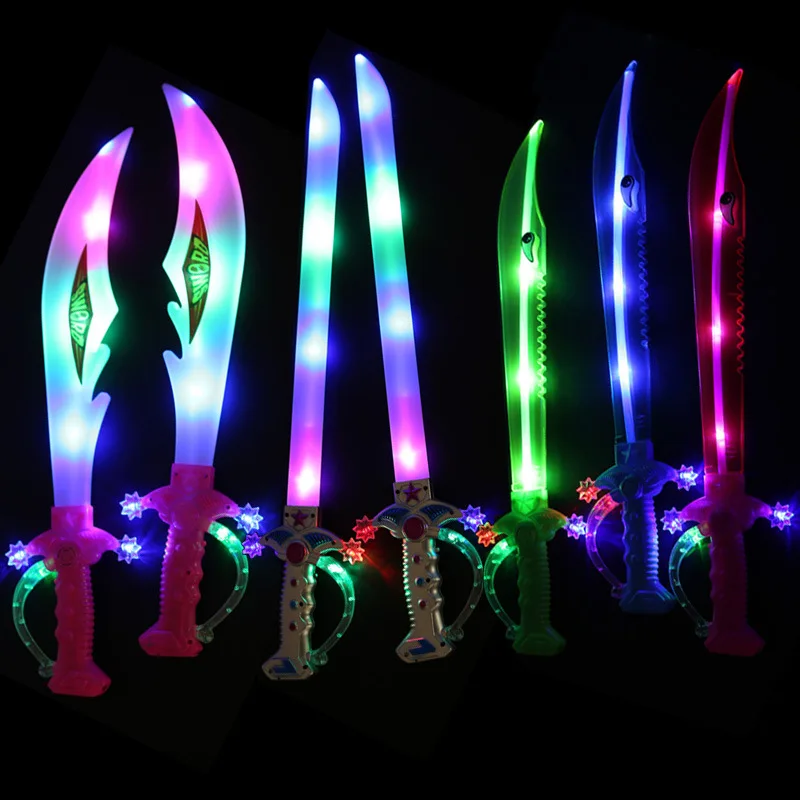 Light up Halloween with Factory Outlets' Flashing Sword Toys