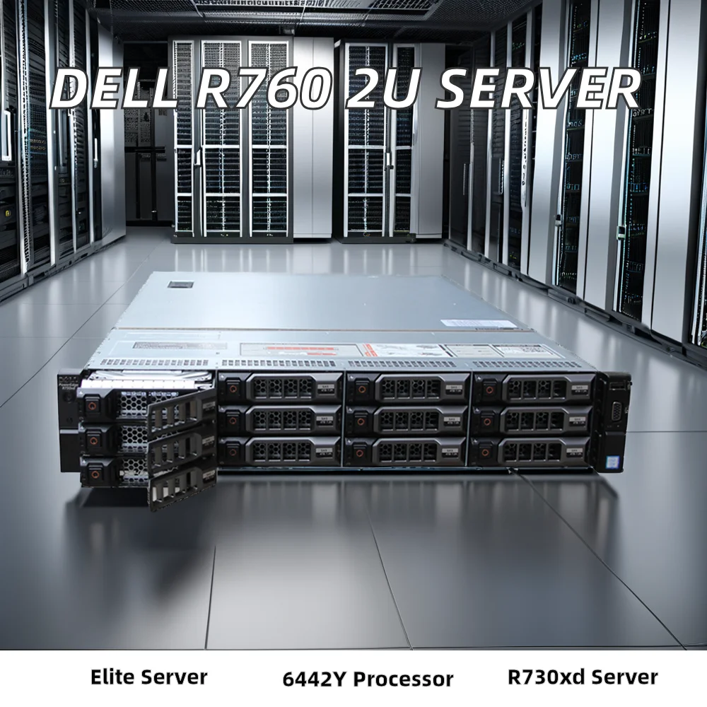 D El l PowerEdge R760 8NVME 6442Y*2 Brand New 2U Rack Server With Xeon ...