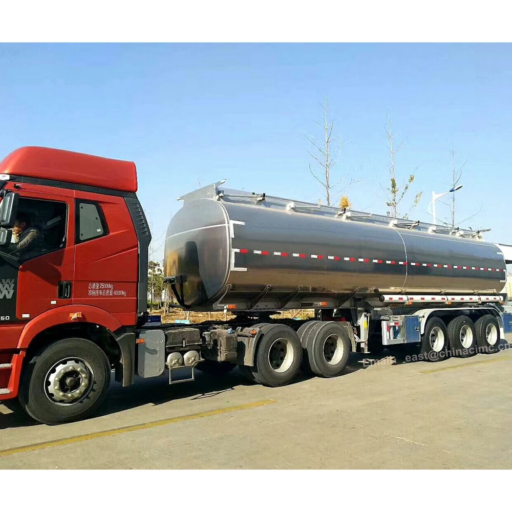 4 Axles 13000 Gallon Asphalt Tanker Trailers - Durable & Efficient