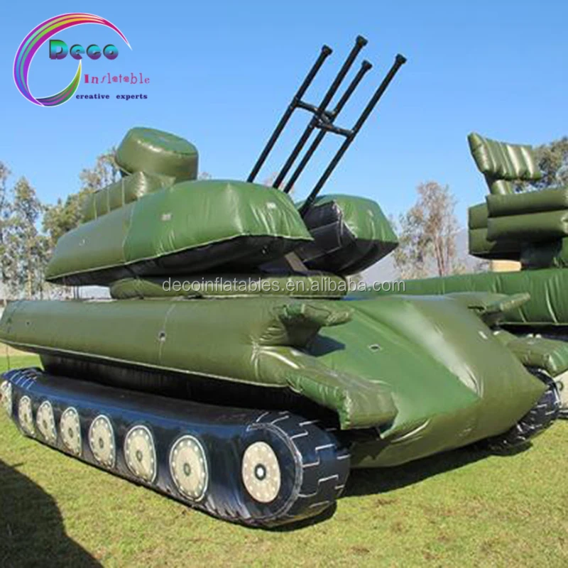 Inflatable Tank Decoy - T96 Inflatable Dummy for Events