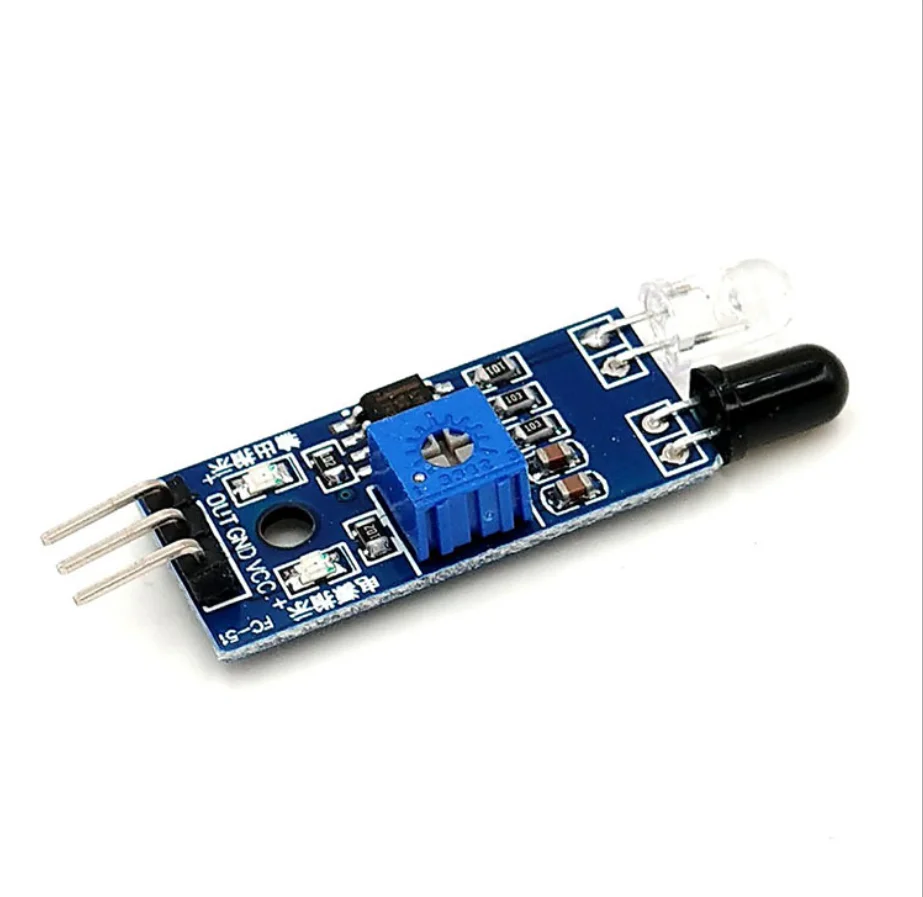 Smart Car Obstacle Avoidance Sensor Module Infrared Tube Module ...