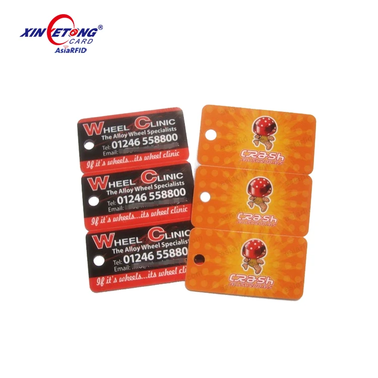Barcode Triple Pvc Combo Card & 3-up Key Tag For Membership,Vip,Loyalty ...