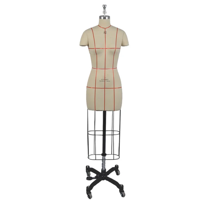 Adjustable Mannequin Female Half Body Tailoring Mannequin Dress Form ...