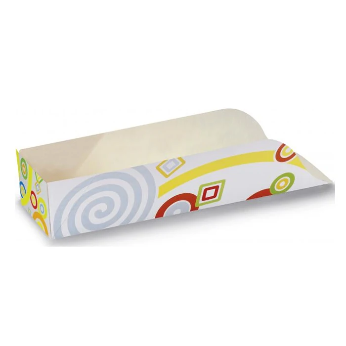 Disposable Food Grade Hot Dog Paper Containers - Customizable