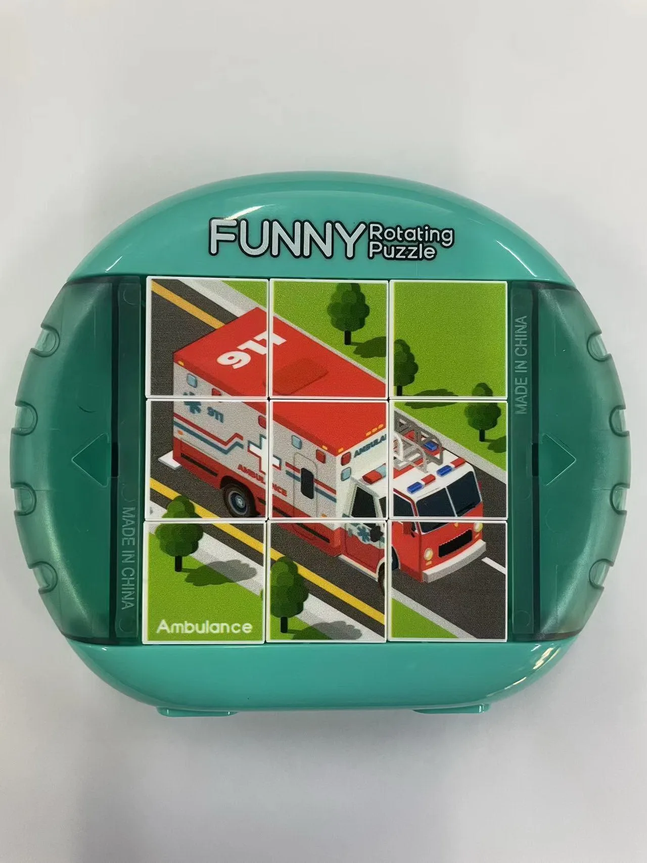 3d Rotating Puzzles Cartoon Animals Kids Cognitive Jigsaw Puzzle Toys ...