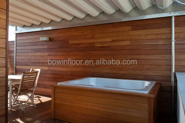Wall Panel Exterior Teak Wood Siding - Durable & Stylish
