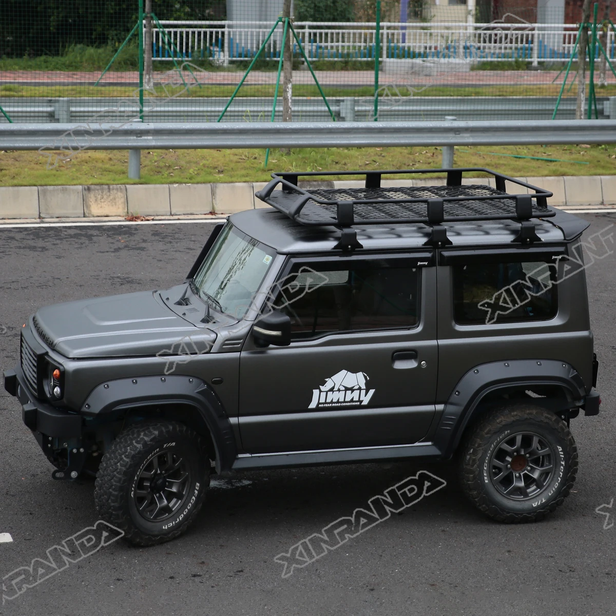 Jimny JB74 Accessories - Little D Defender Luggage Rack