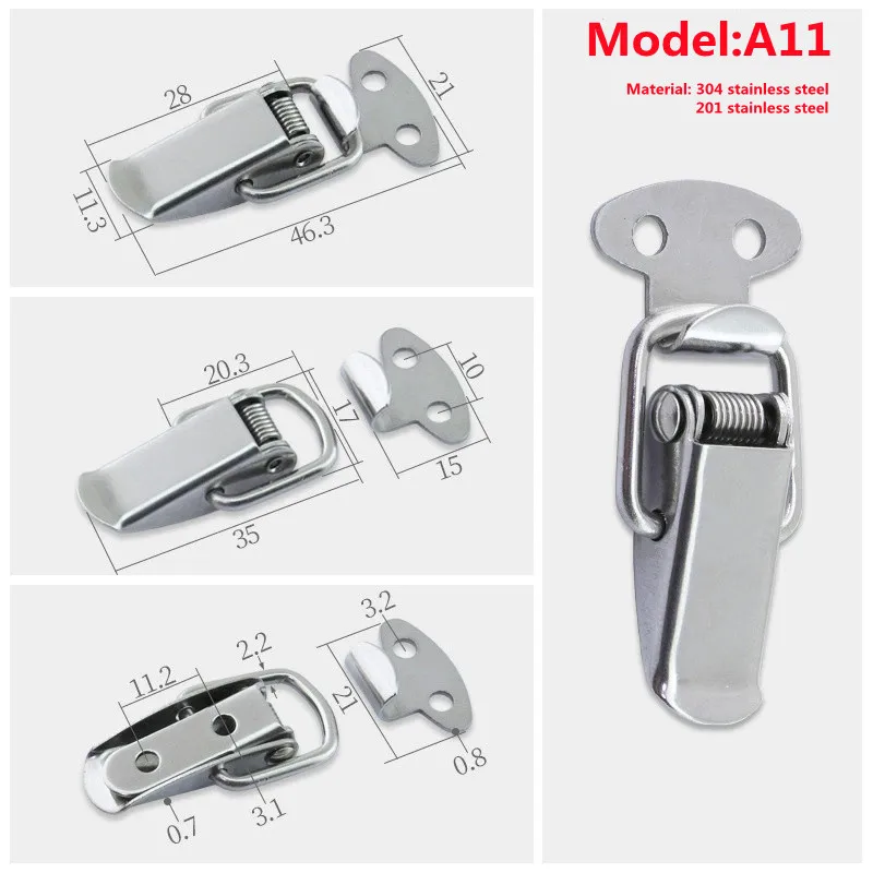 Adjustable Industrial Mini Cabinet Toggle Hasp Latch For Factory - Buy ...
