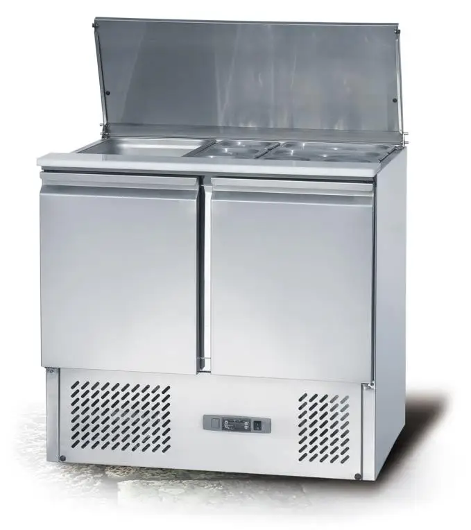 New Subway Sandwich Prep Table Refrigerated / Pizza Prep Table ...