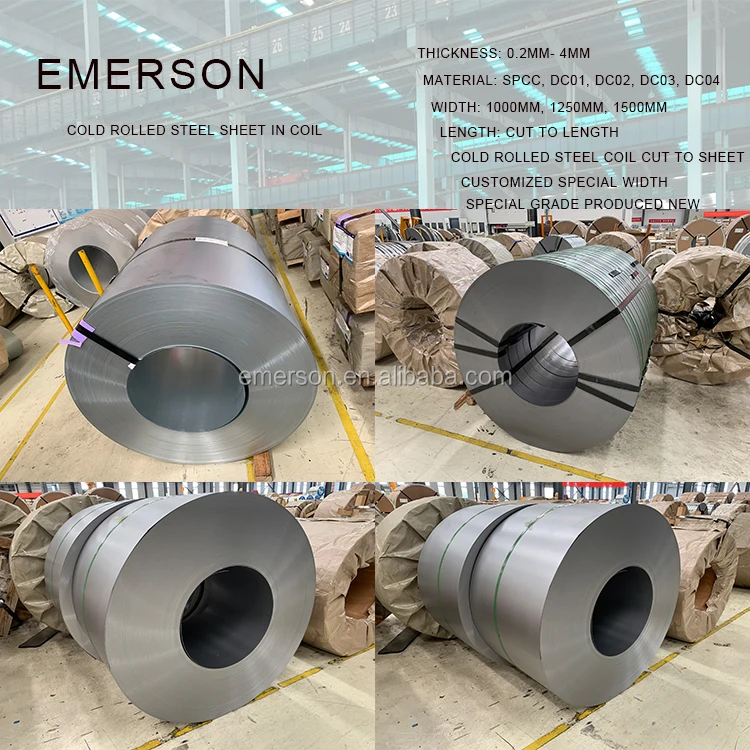 Black Annealed JSC270C Spec SPCC Cold Rolled Steel Coil