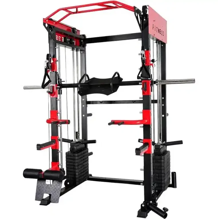 All-in-one Commercial Gym Trainer Power Rack With Multi-function Smith ...