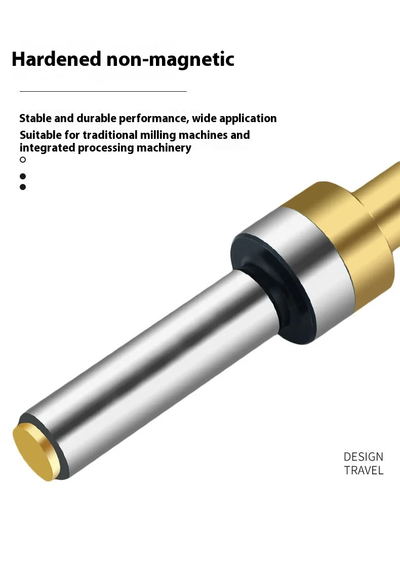 High-Precision Ceramic Edge Finder Tool Non-Magnetic T-Shaped Rod for ...