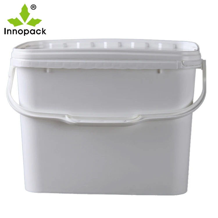 1 Gallon 3 Gallon 9l Square Rectangle Food Grade Ice Cream Plastic ...