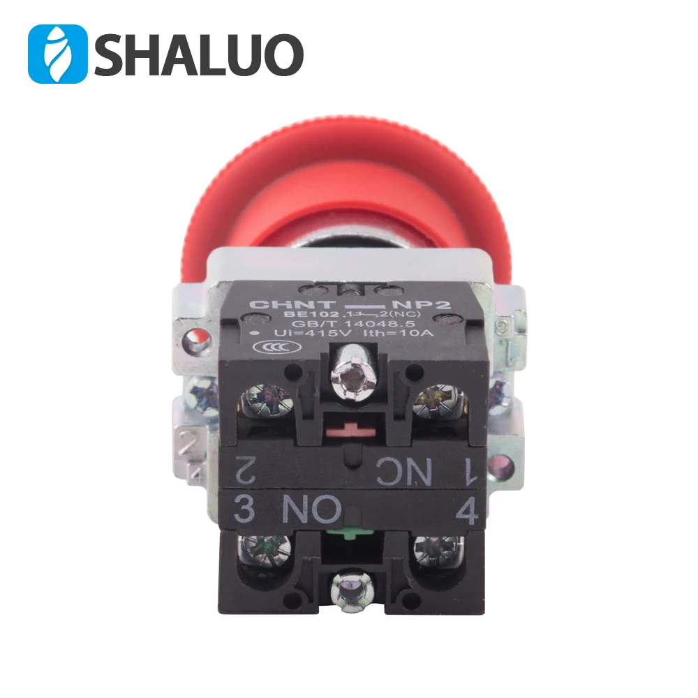 ZB2BS54C Emergency Stop Rotation Reset Switch - 1 Year Warranty